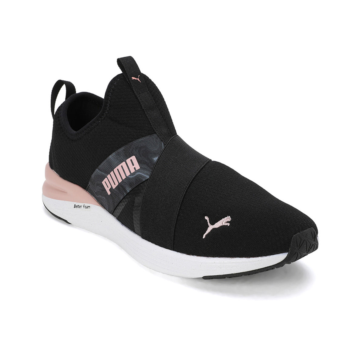 Buy Puma Better Foam Prl Slip Marb Women's Black Running Shoes Online