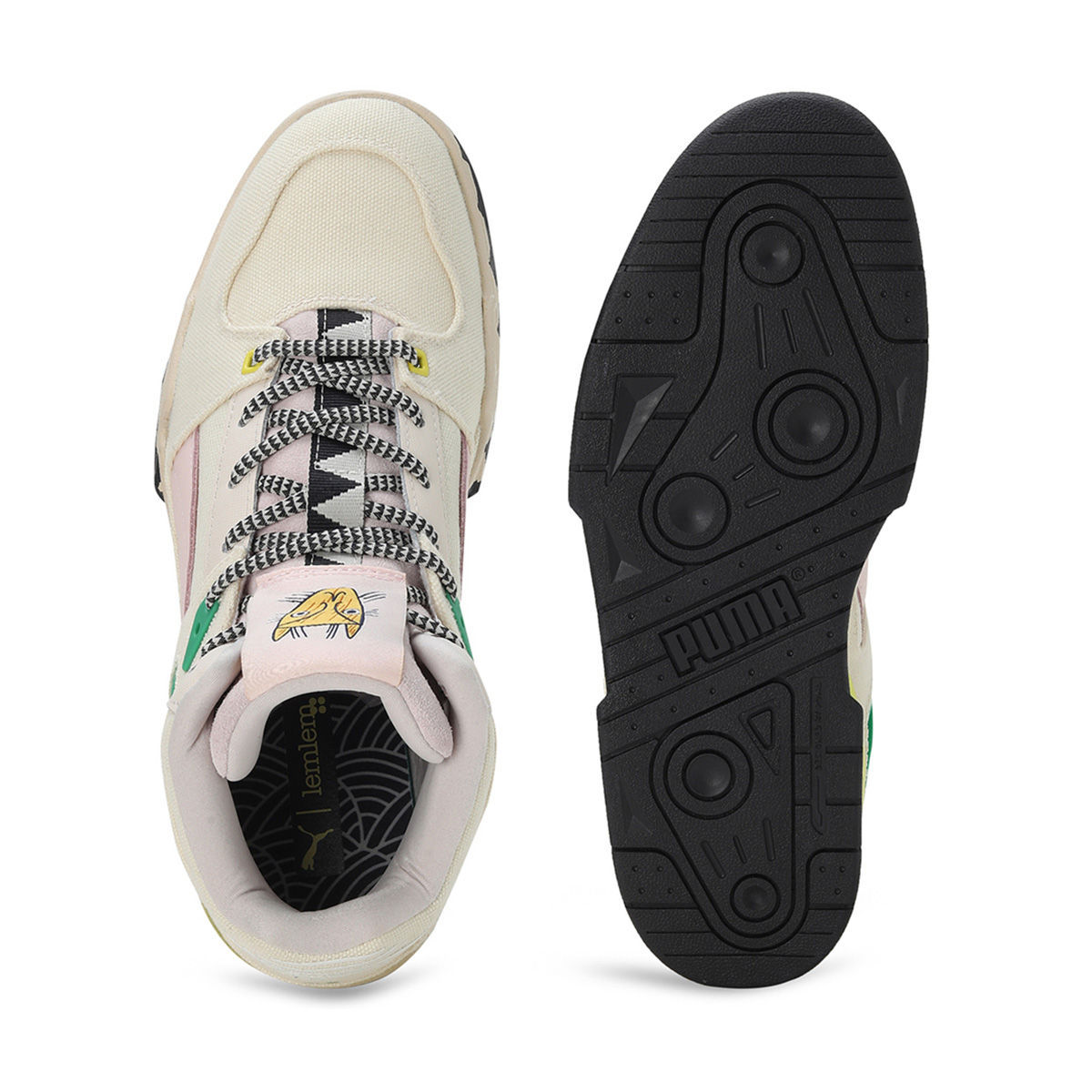 Buy Puma Slipstream Mid LemLem Women's Beige Sneakers Online