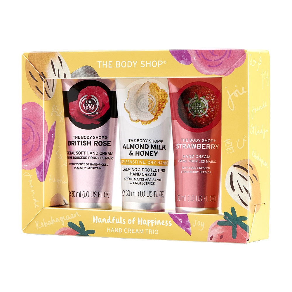 The Body Shop Handfuls of Happiness Hand Cream Trio: Buy The Body Shop ...