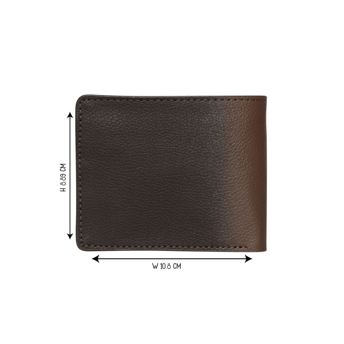 Buy Baggit Miller Brown Small Wallet Online