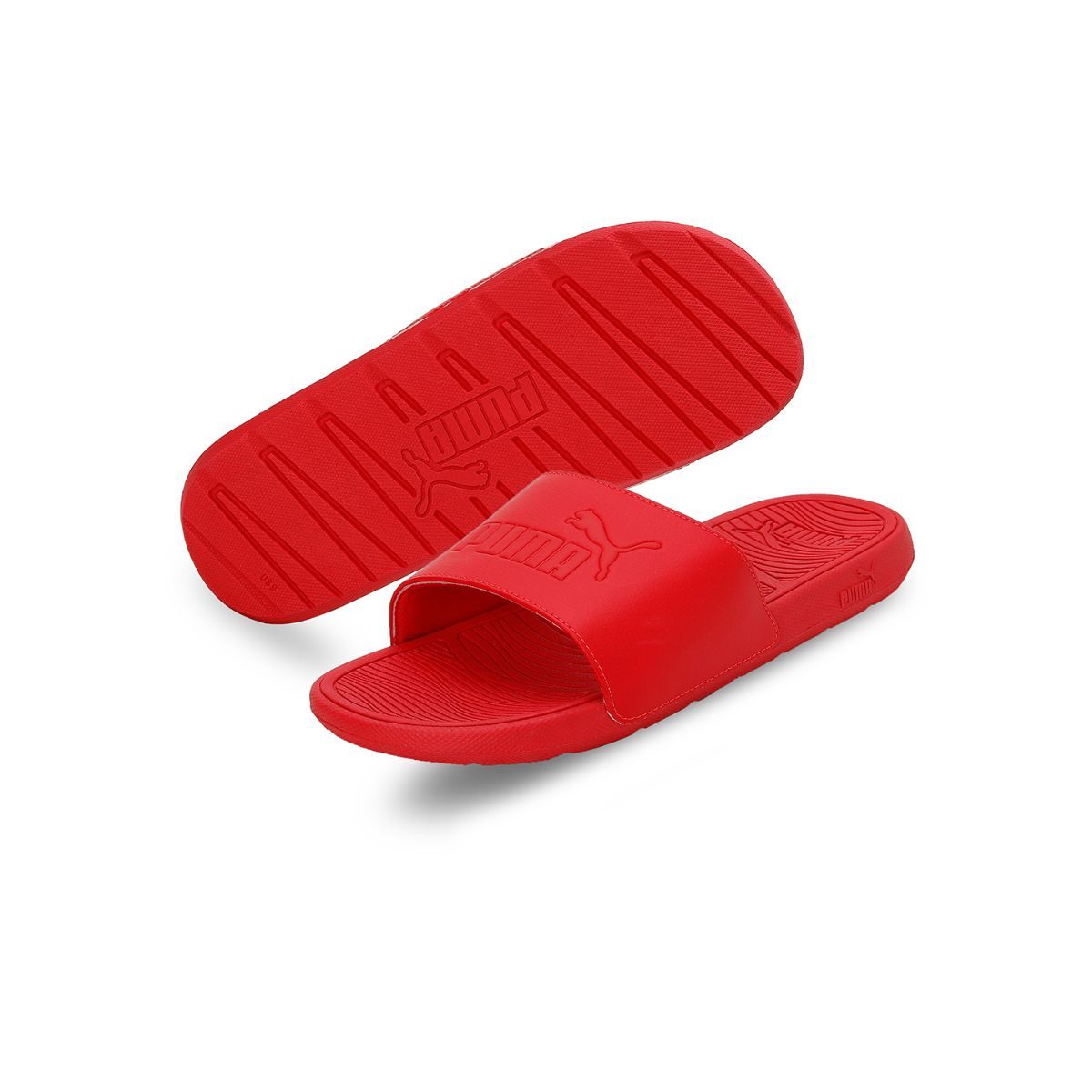 Puma Cool Cat 2.0 Unisex Red Sliders: Buy Puma Cool Cat 2.0 Unisex Red ...