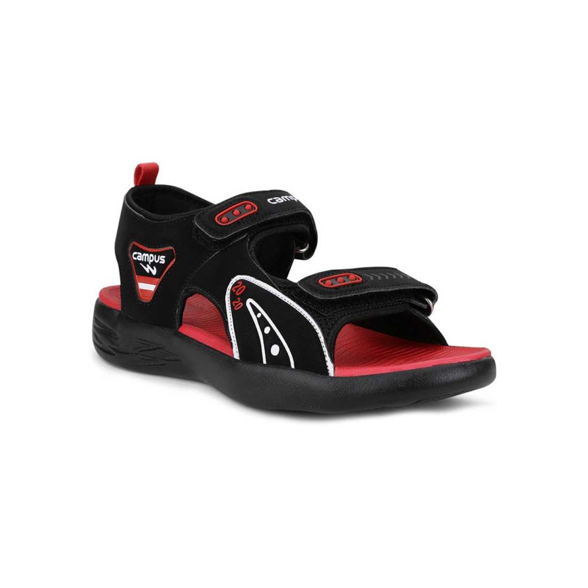 Campus Sd-059c Sandal - Black: Buy Campus Sd-059c Sandal - Black Online ...