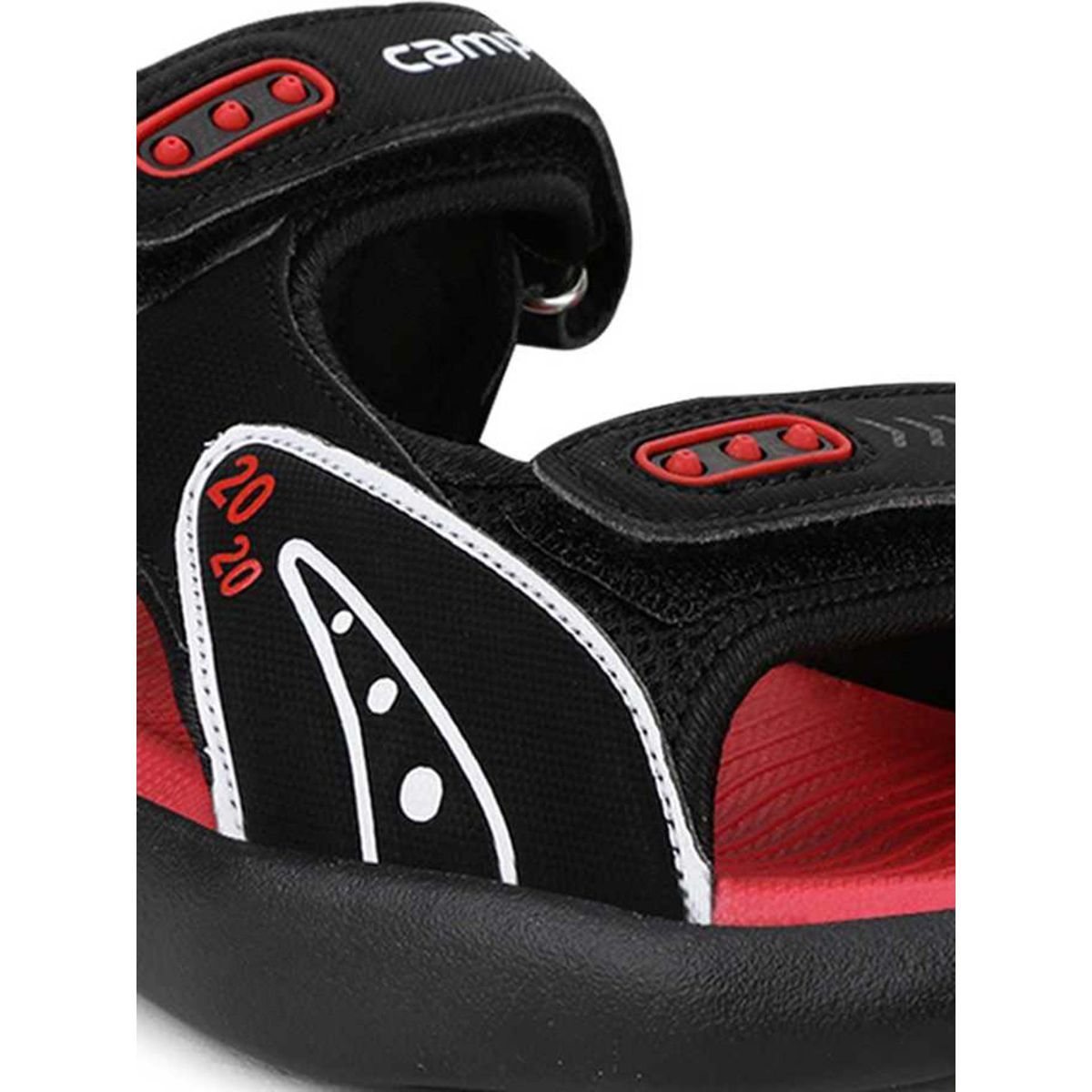 Campus Sd-059c Sandal - Black: Buy Campus Sd-059c Sandal - Black Online ...