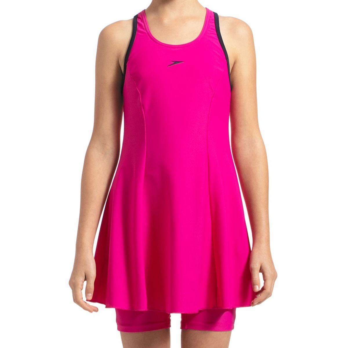 Buy Speedo Racerback Swimdress With Boyleg - Pink Online