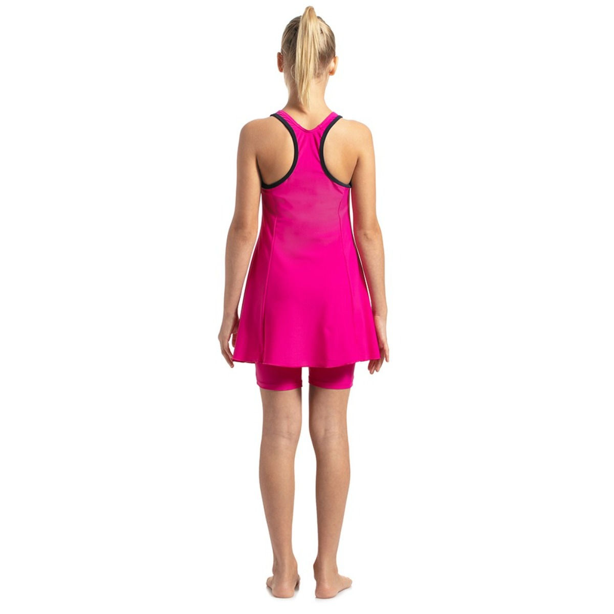 Buy Speedo Racerback Swimdress With Boyleg - Pink Online