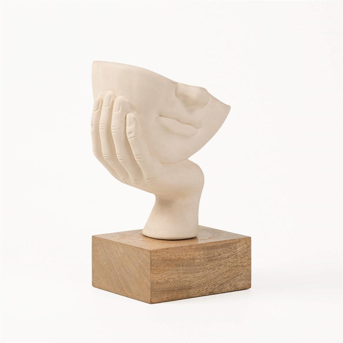 Ellementry Restive Face Ceramic Sculpture: Buy Ellementry Restive Face ...