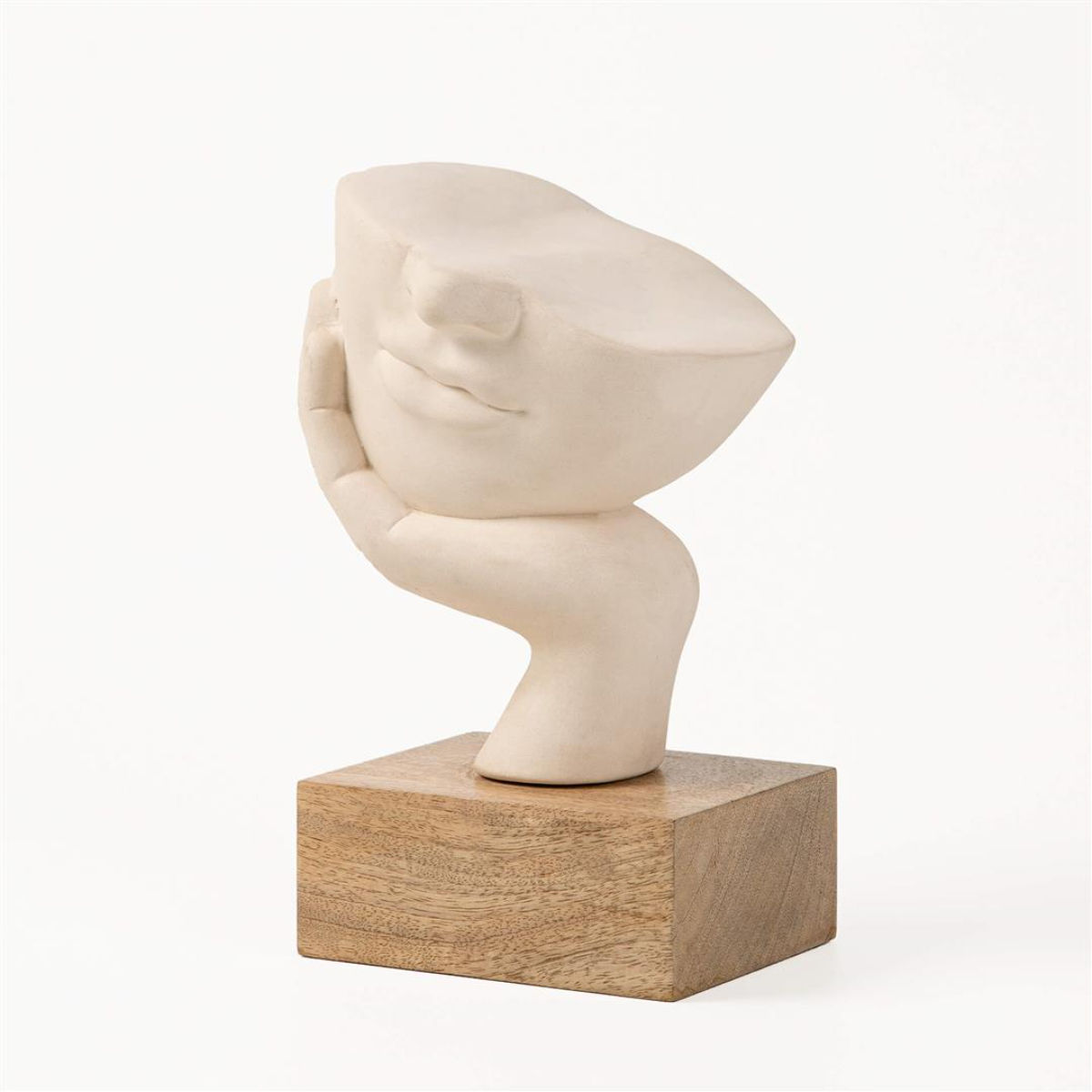Ellementry Restive Face Ceramic Sculpture: Buy Ellementry Restive Face ...