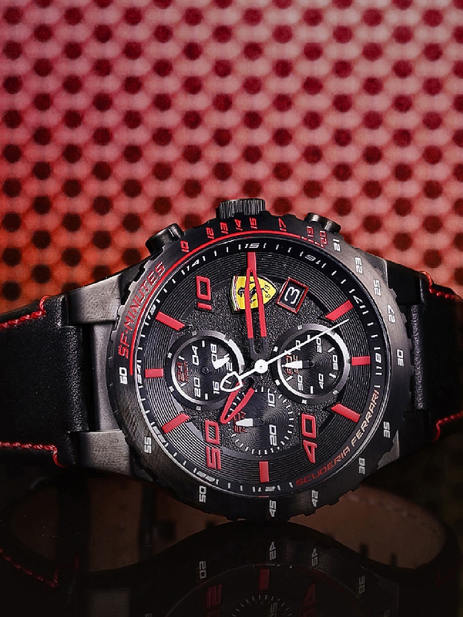 Buy Scuderia Ferrari Speciale Evo 0830363 Black Dial Analog Watch For ...