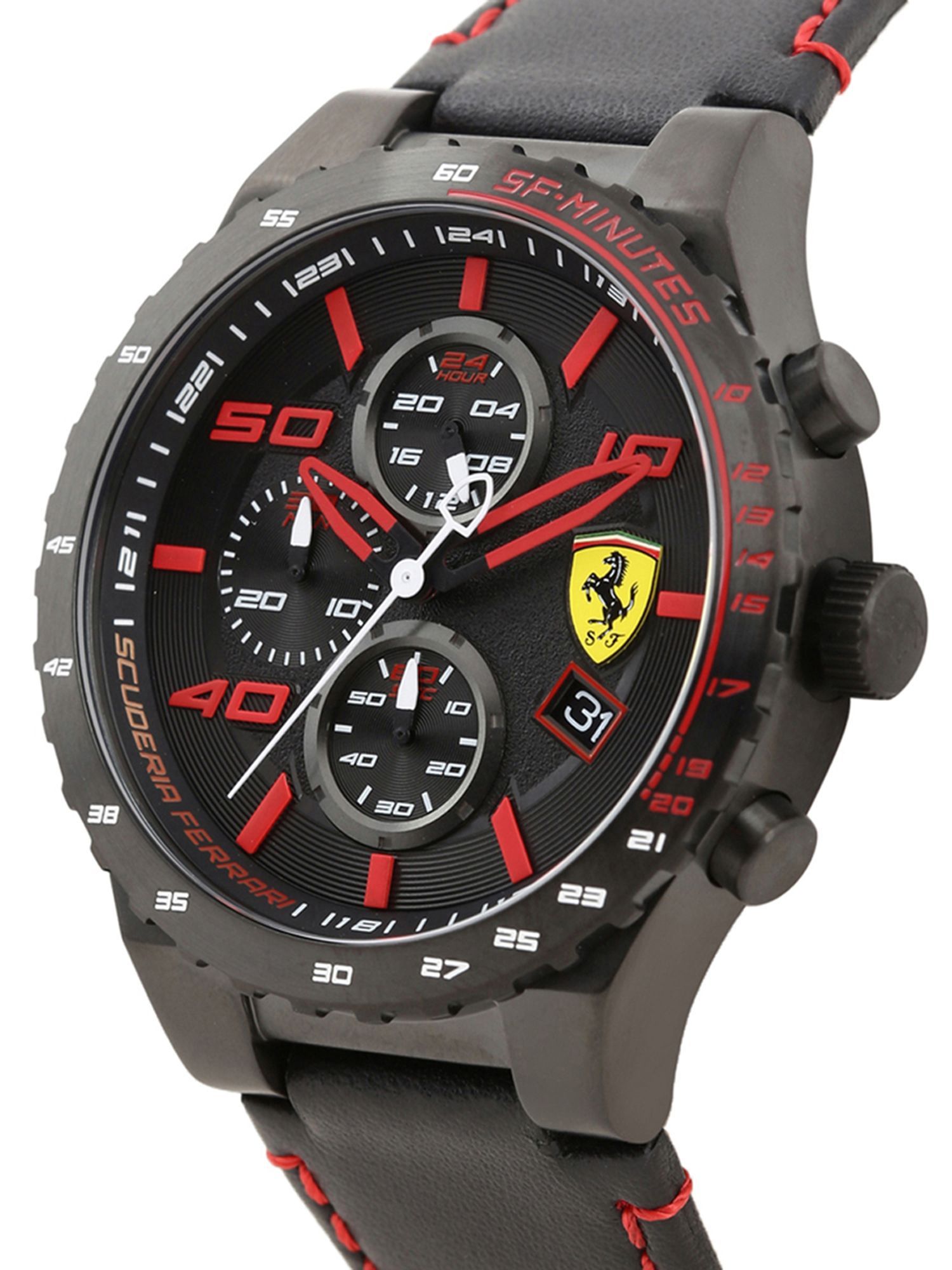 Buy Scuderia Ferrari Speciale Evo 0830363 Black Dial Analog Watch For ...