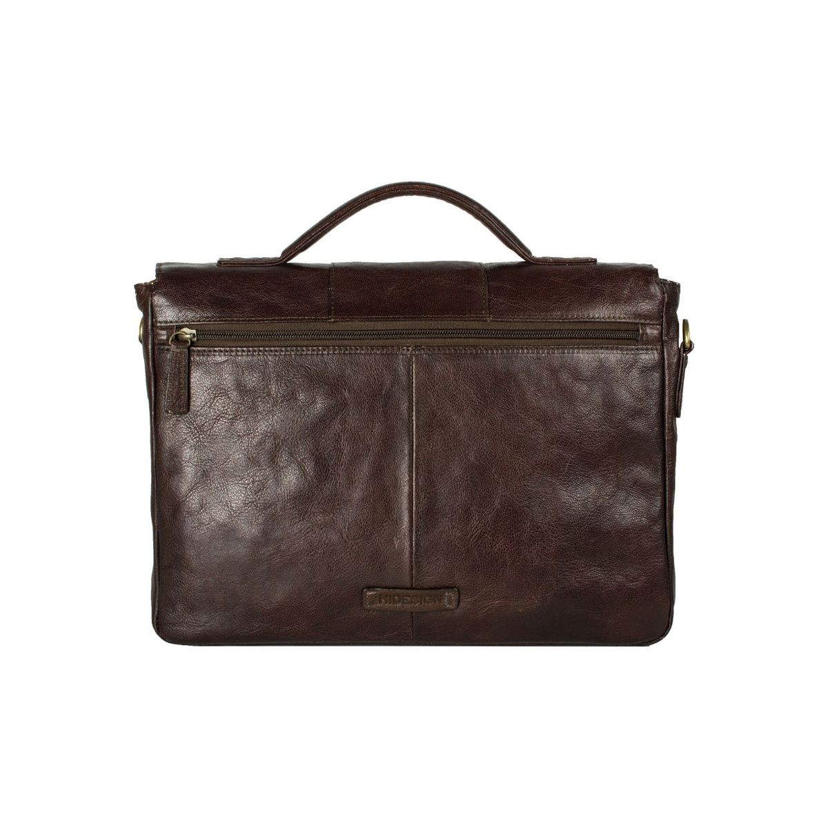 Buy Hidesign Brown Briefcase Men Bag (S) Online