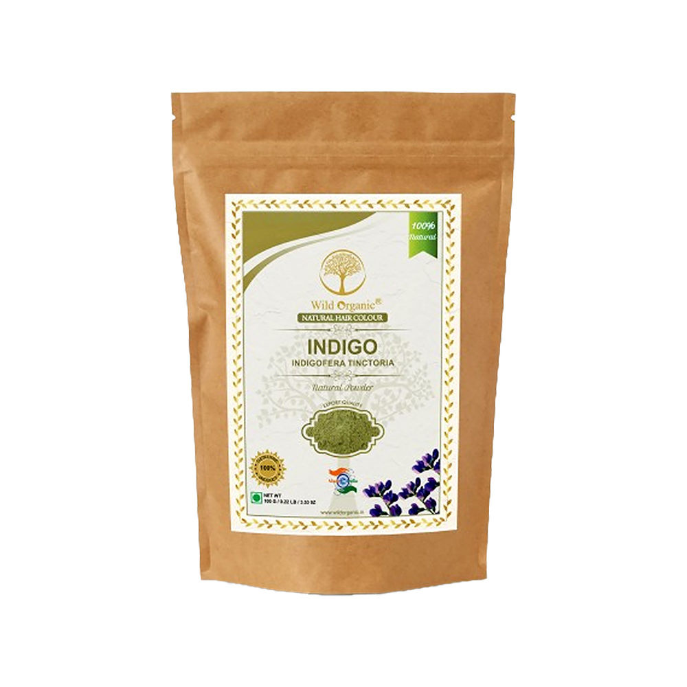 Buy Wild Organic Indigo Leaf Hair Colour Powder 100 Natural Hair Coloring Recipe Online