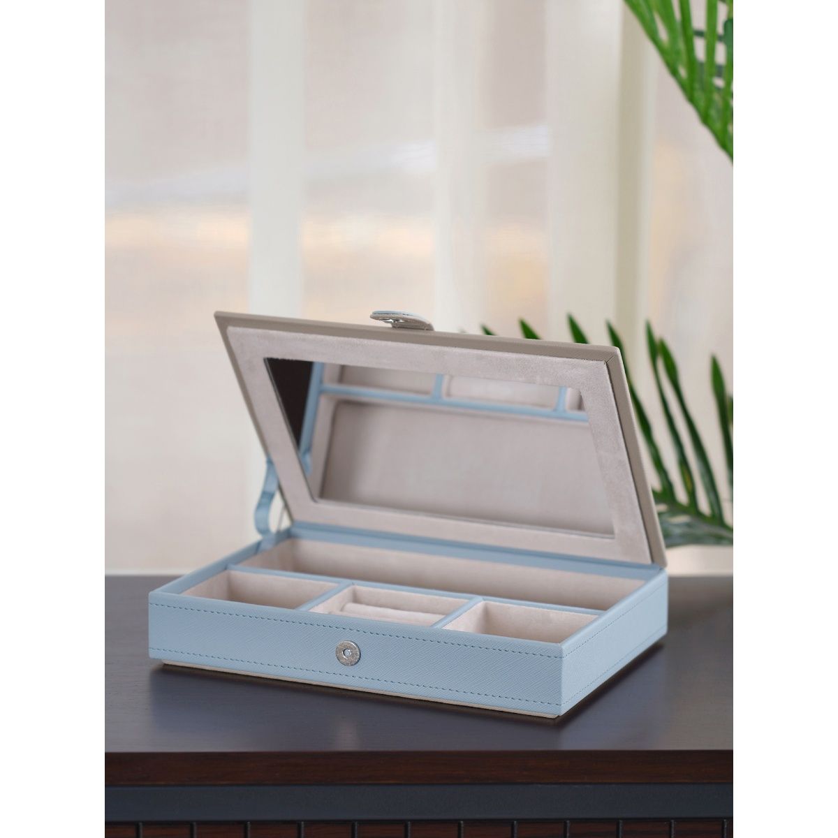 Buy Pure Home + Living Della Blue Jewellery Box Online