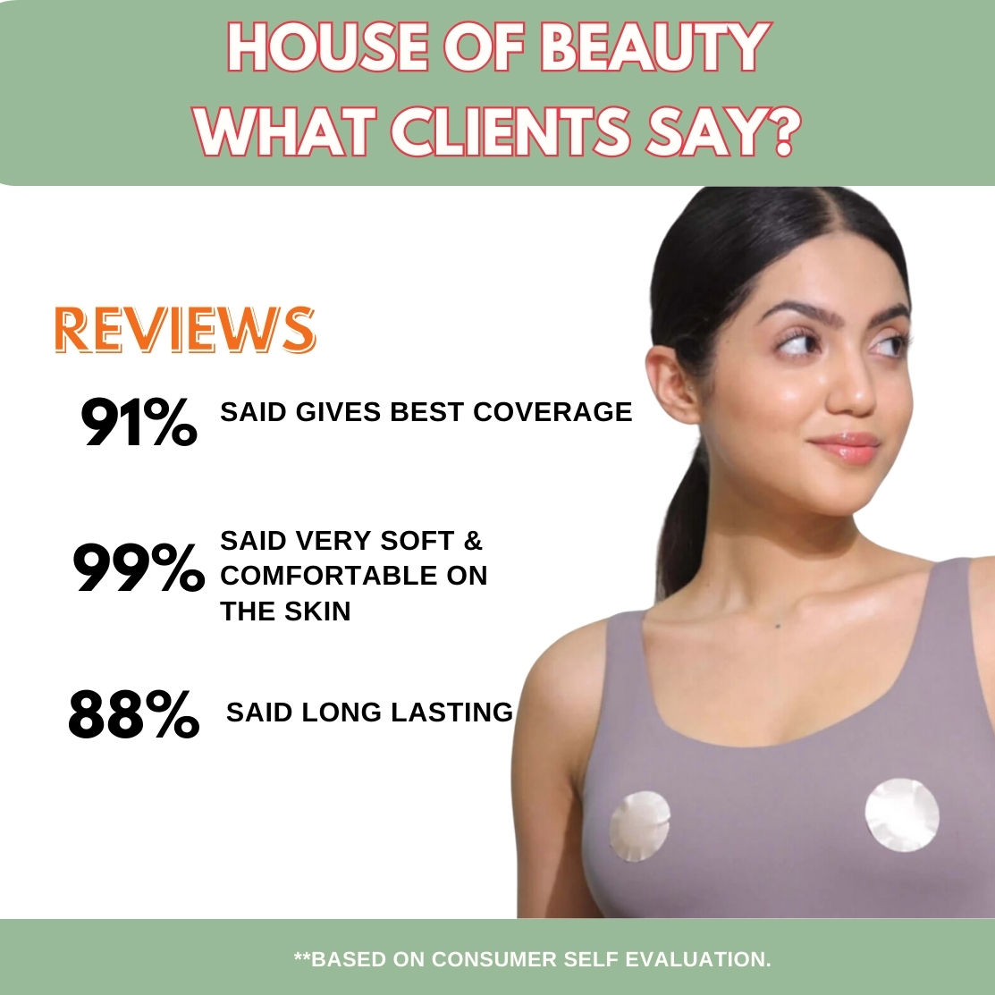 Buy House Of Beauty Nipple Patches ( 50 Pcs) Online