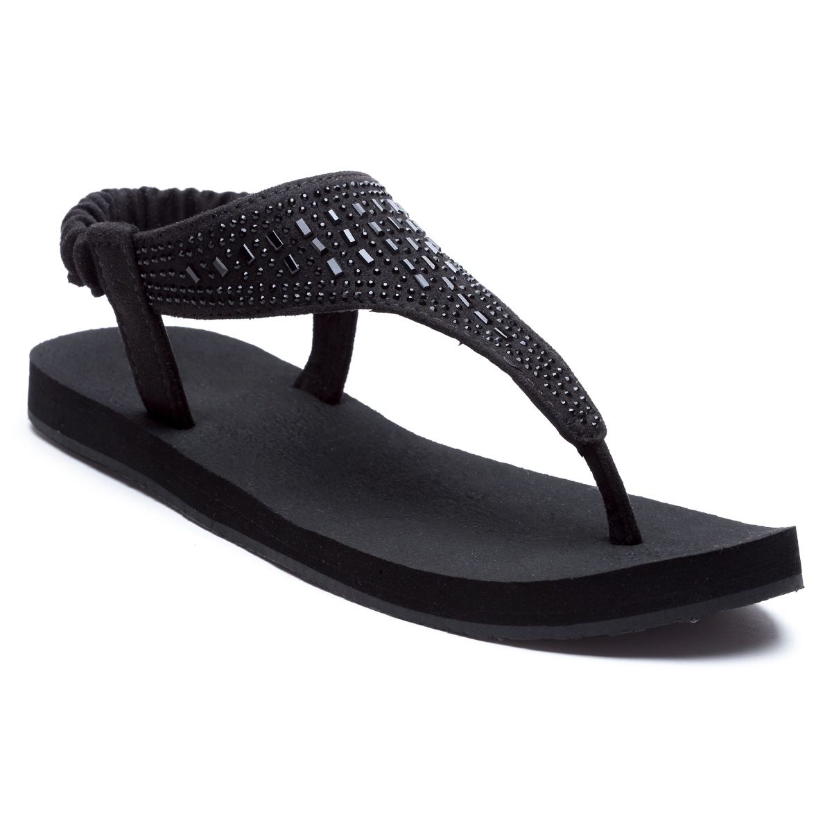 Buy SOLETHREADS Yoga Sandal Black Solid Women Sandals Online