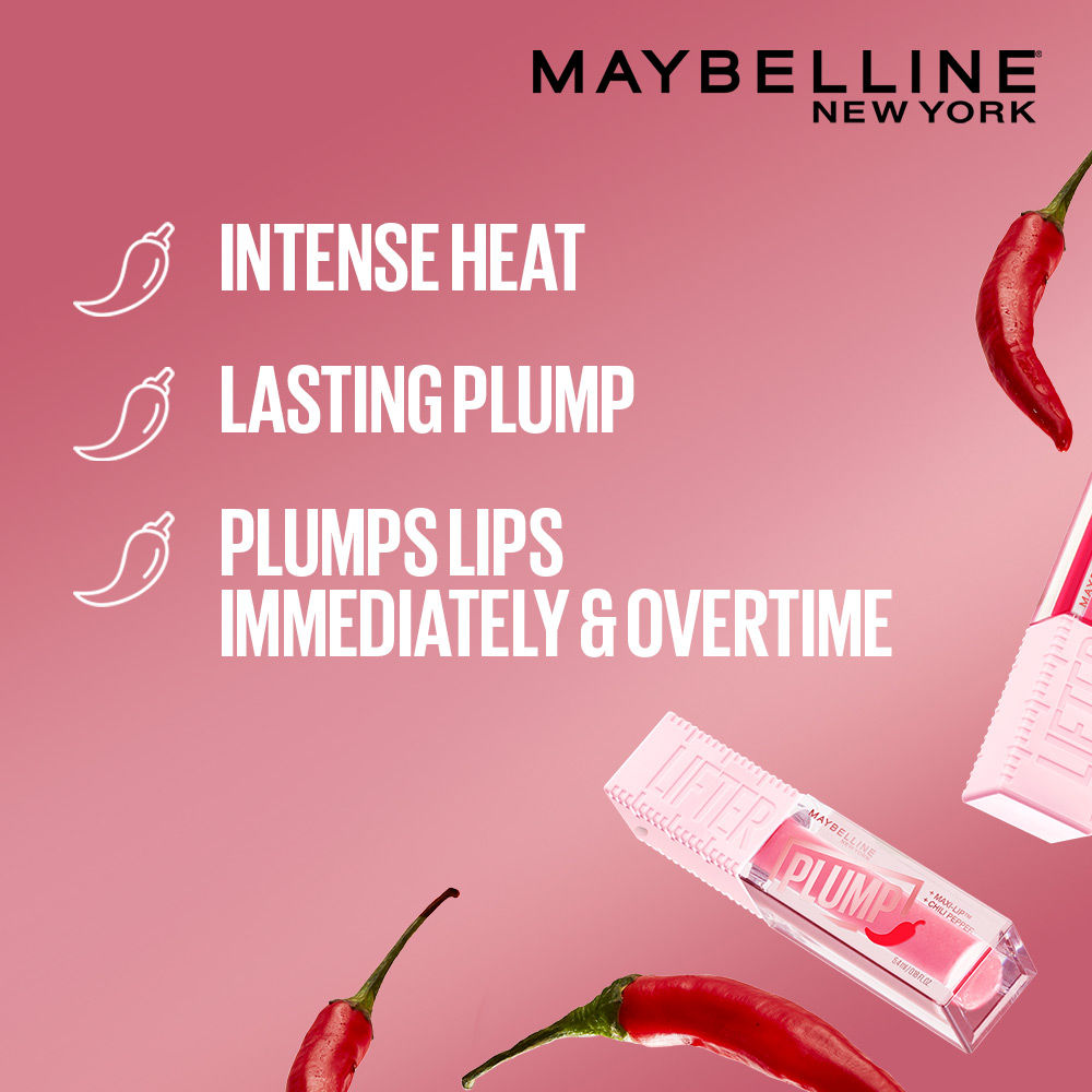 Buy Maybelline New York Lifter Plump - Plumping Lip Gloss Online