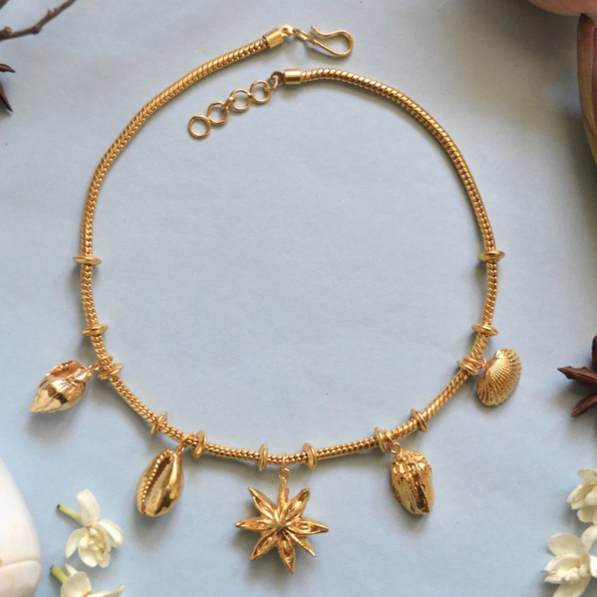 Buy Tangerine Gold Amulet Necklace Online