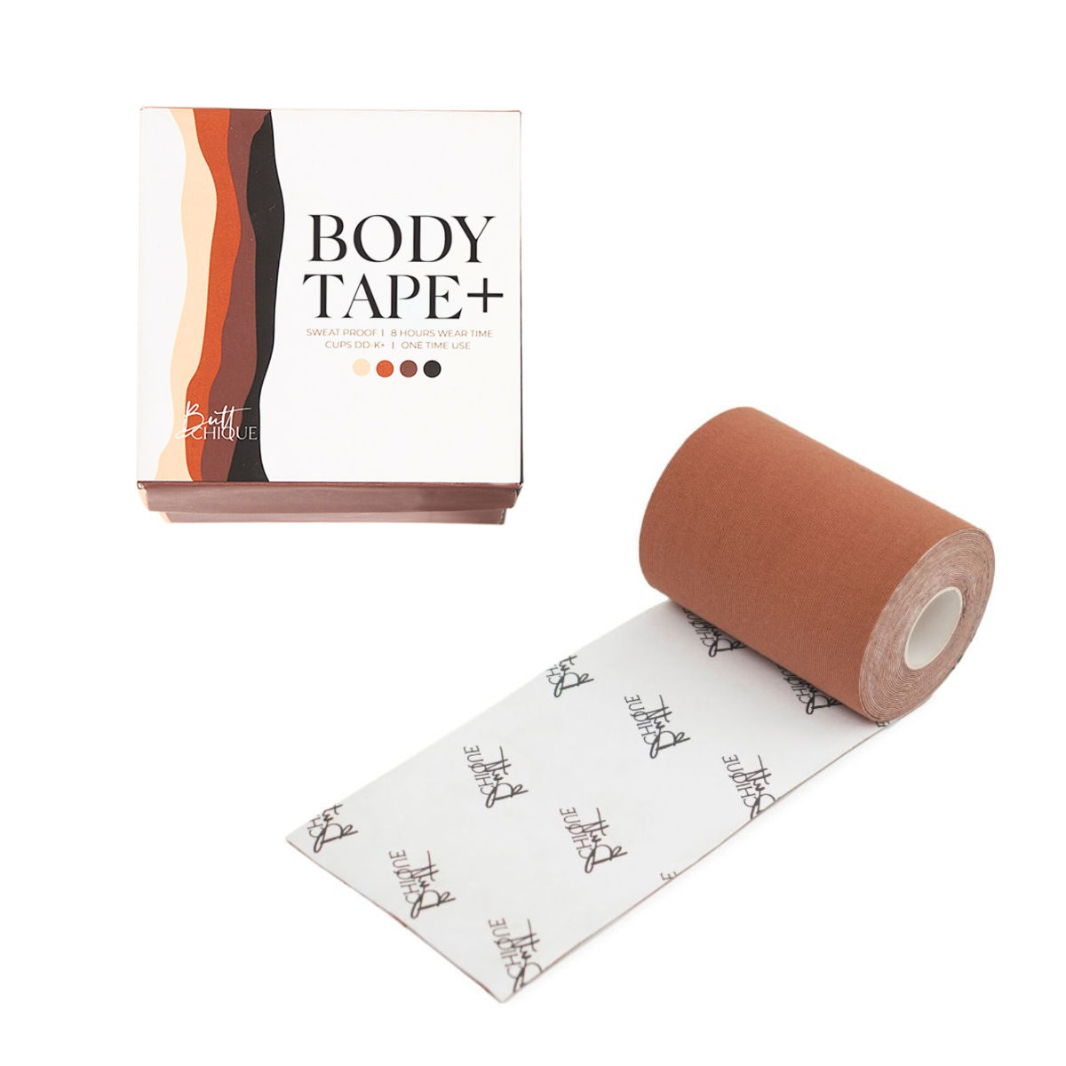 Buy ButtChique Cinnamon Body Tape Lifts Your Breasts & Lasts Up & To 8 ...