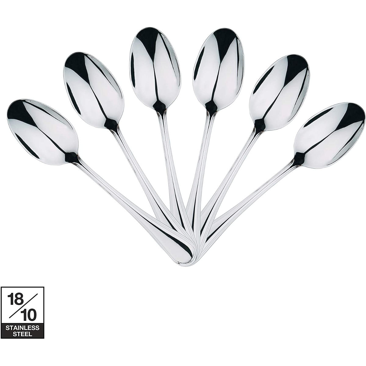 Buy Bergner Crown 6 Pcs Stainless Steel Table Spoon Set Online