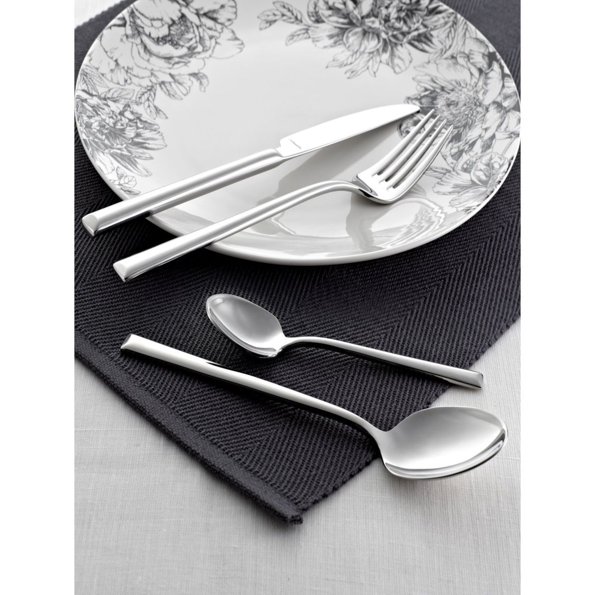 Buy Amefa Metropole Stainless Steel Dinner Spoon Set, 12-Pieces Online