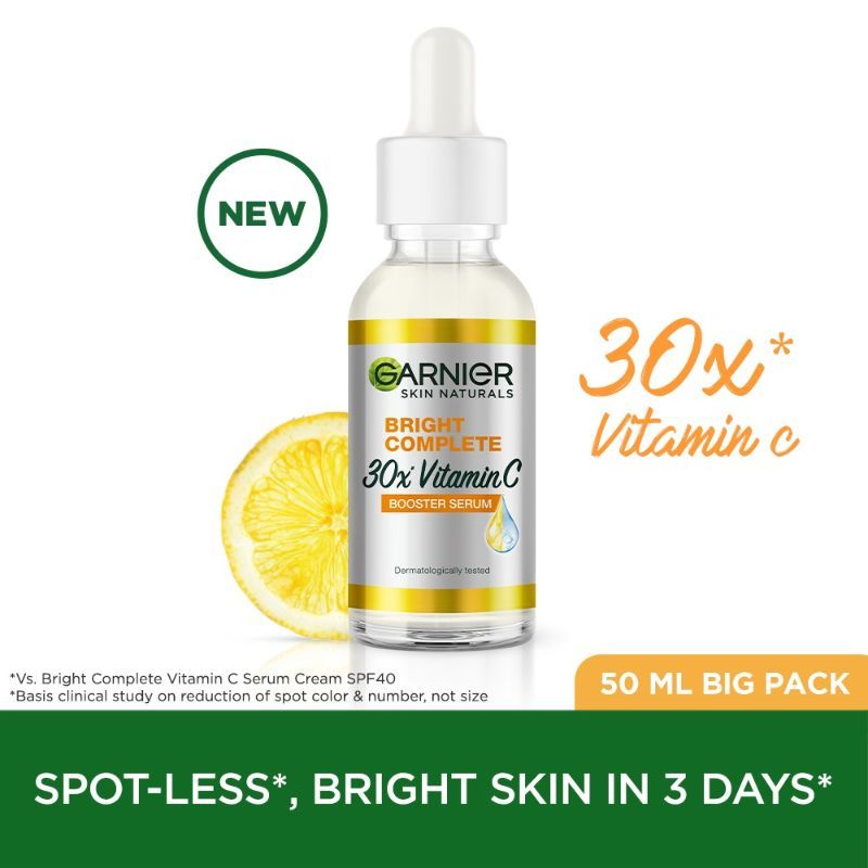 Garnier Bright Complete 30X VITAMIN C Booster Face Serum: Buy Garnier ...