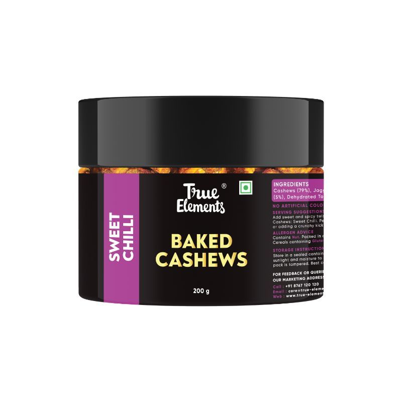 Buy True Elements Baked Cashews - Sweet Chilli Online