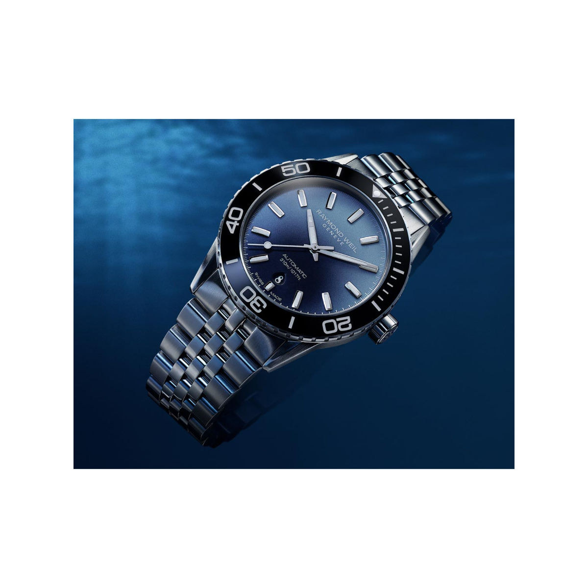 Buy Raymond Weil Freelancer Date Analog Dial Color Blue Men Watch 2760 ...