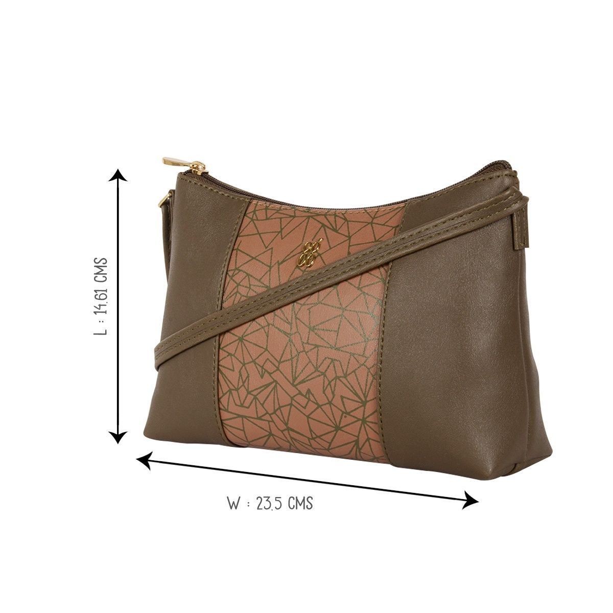 Buy Baggit Muncher Green XS Sling Bag Online