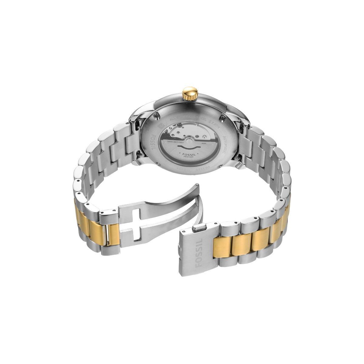 Buy Fossil Heritage Two Tone Watch ME3230 Online