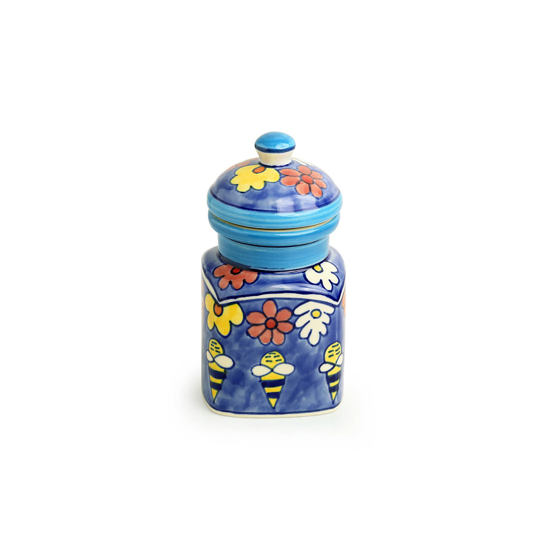 ExclusiveLane The Bee Collective Ceramic Storage Jars & Containers ...