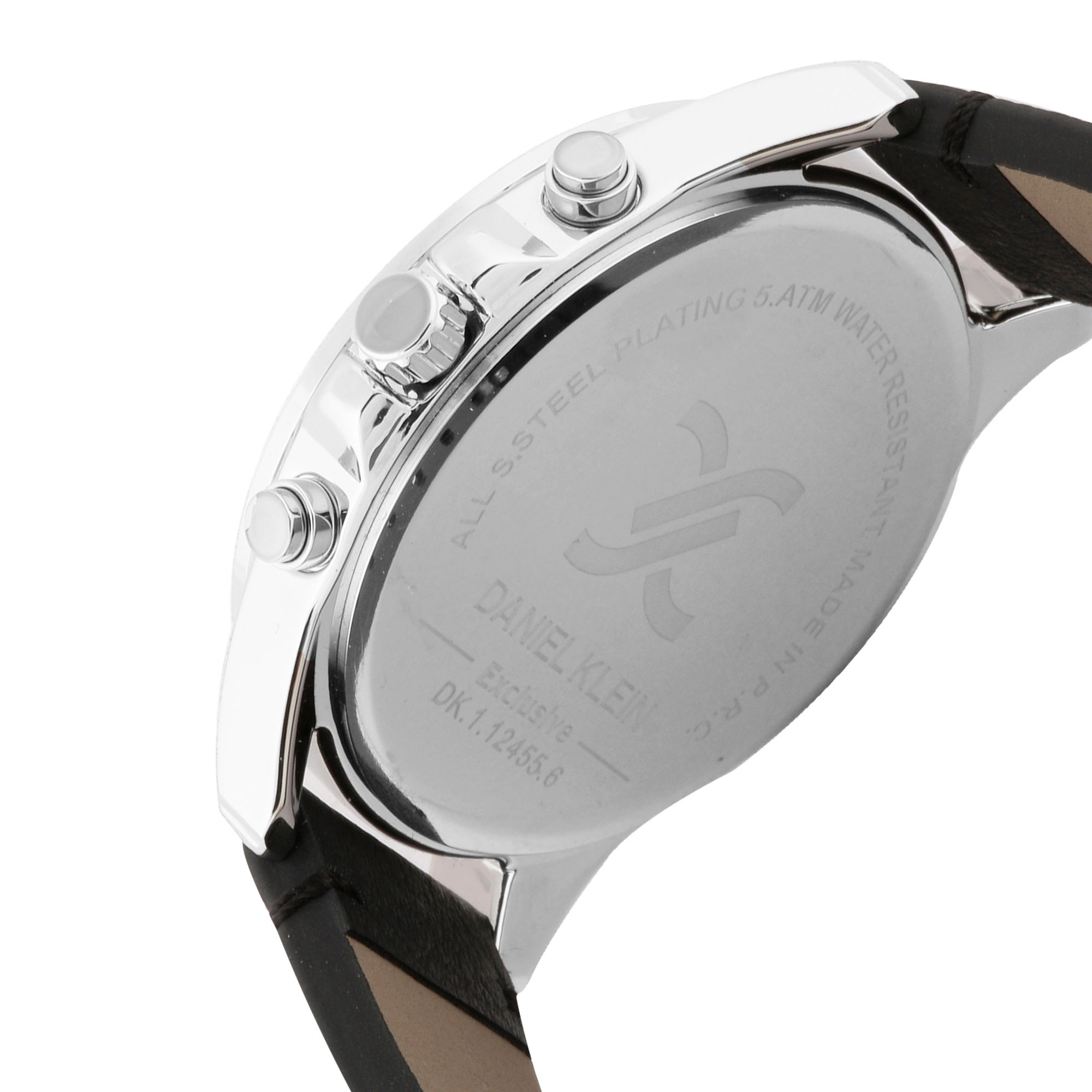 Daniel Klein Analog Silver Dial Men's Watch (DK.1.12455-6): Buy Daniel ...