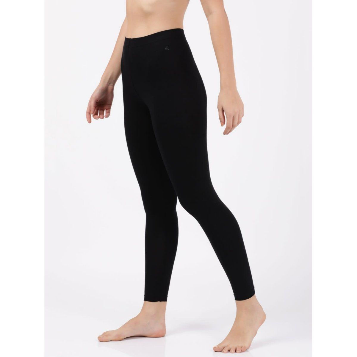 Buy Jockey Aw87 Women's Cotton Elastane Leggings With Ultrasoft ...
