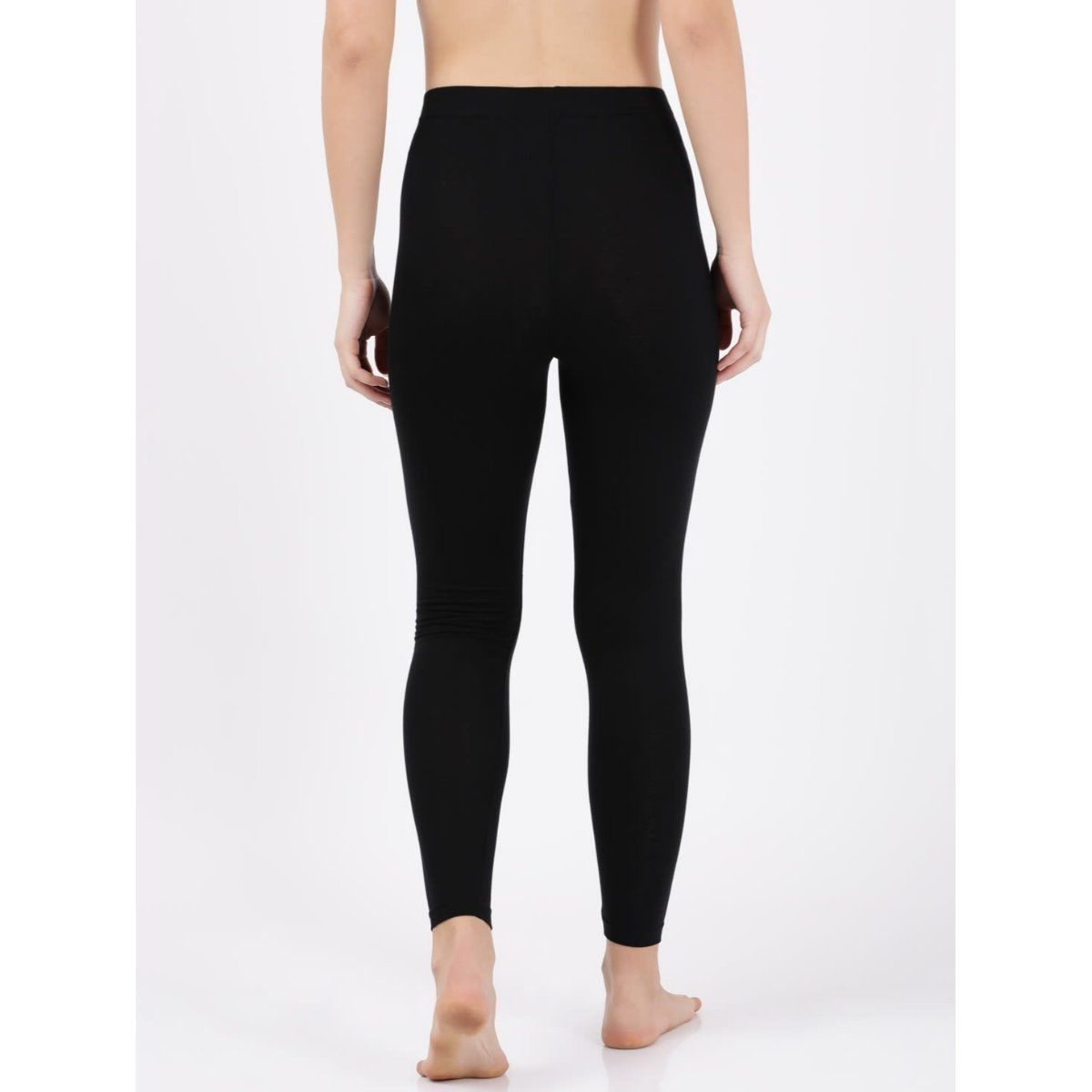 Buy Jockey Aw87 Women's Cotton Elastane Leggings With Ultrasoft ...