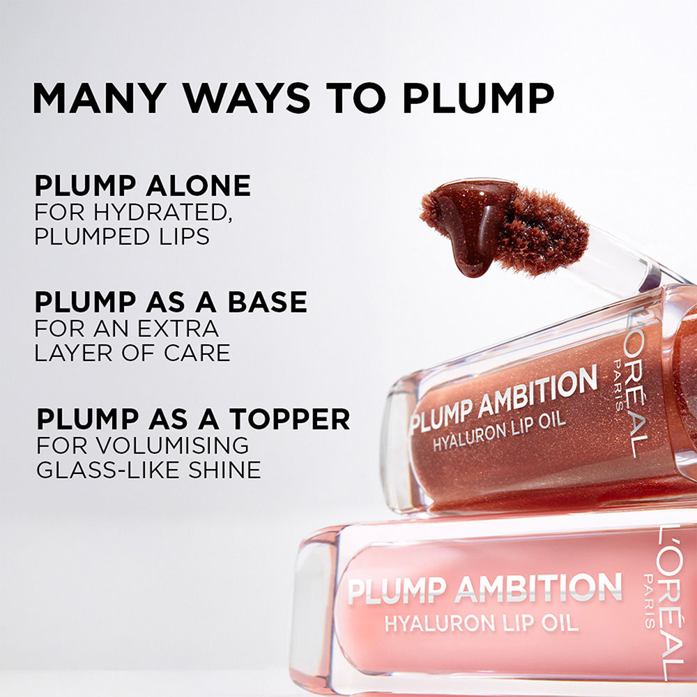 Buy L'Oreal Paris Plump Ambition Hyaluron Lip Oil Online