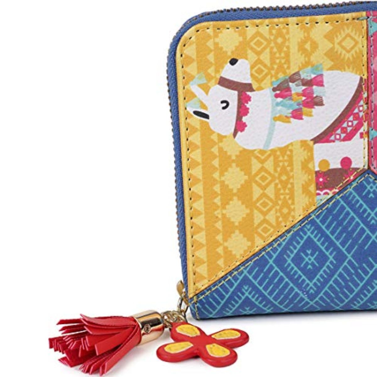 Buy Chumbak Boho Llama Aztec Wallet Mini Online
