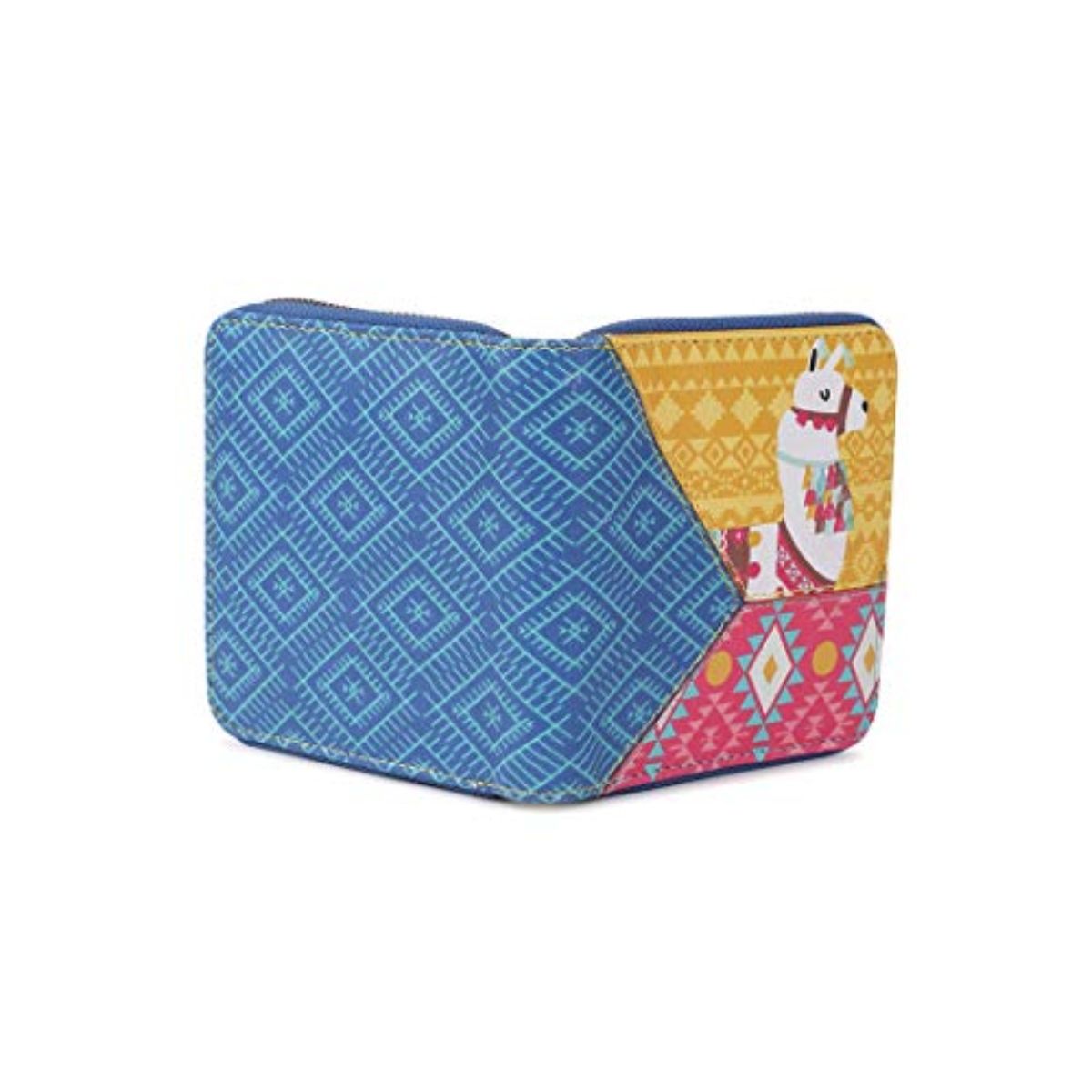 Buy Chumbak Boho Llama Aztec Wallet Mini Online