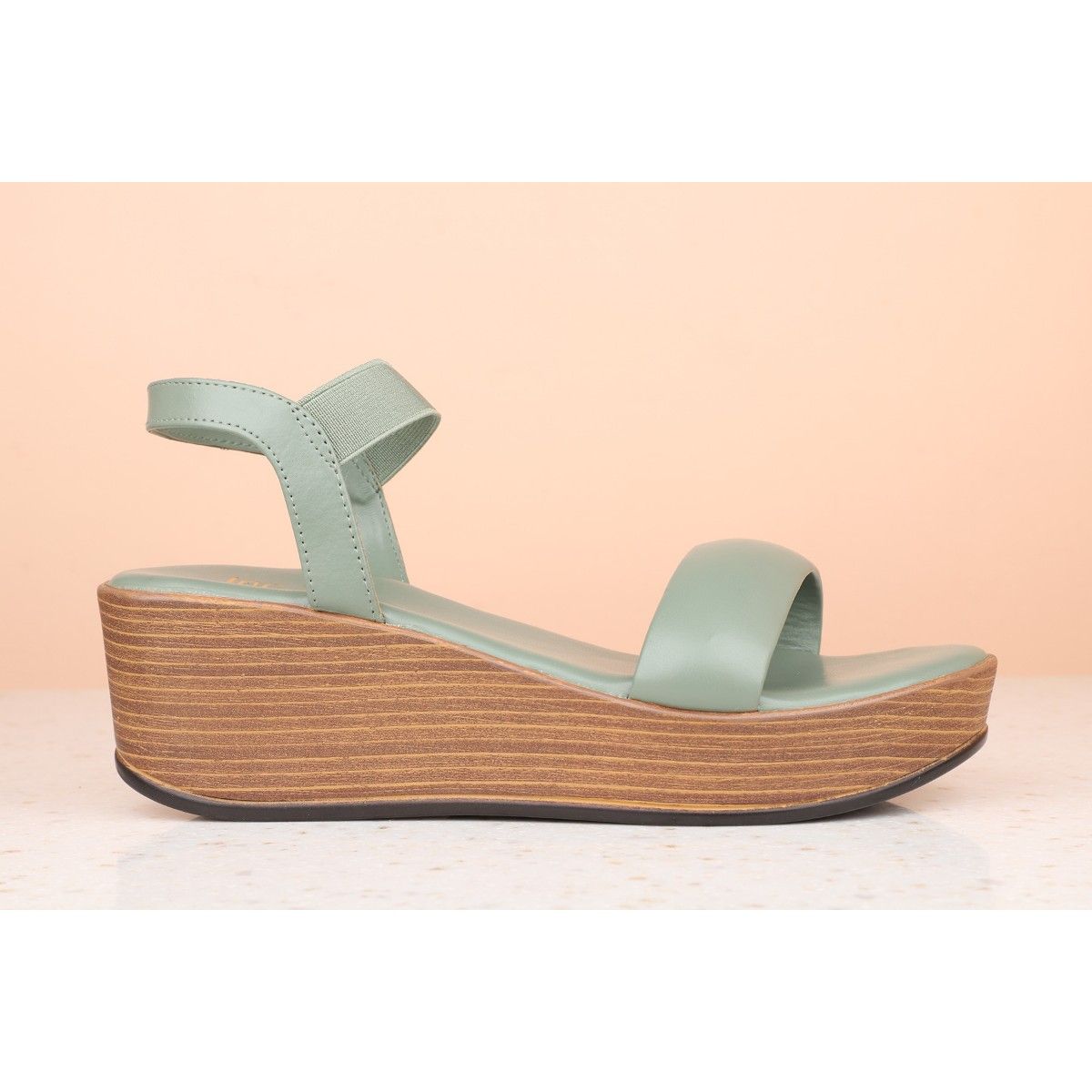 Inc.5 Solid Green Wedges: Buy Inc.5 Solid Green Wedges Online at Best ...
