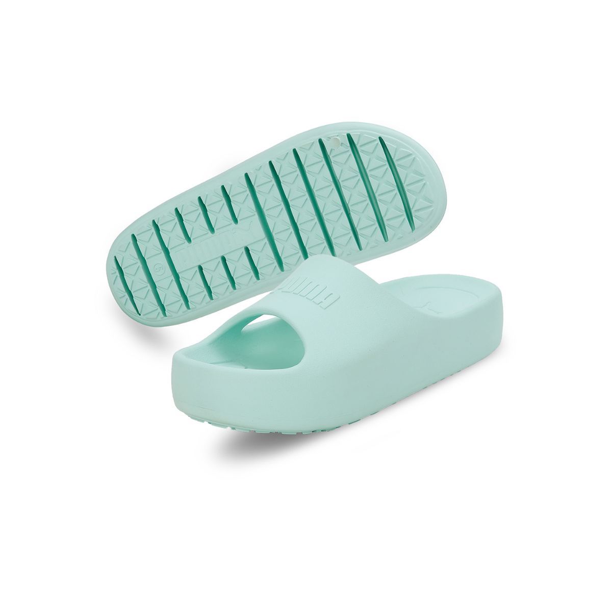 Puma Shibusa Women Green Sliders: Buy Puma Shibusa Women Green Sliders ...