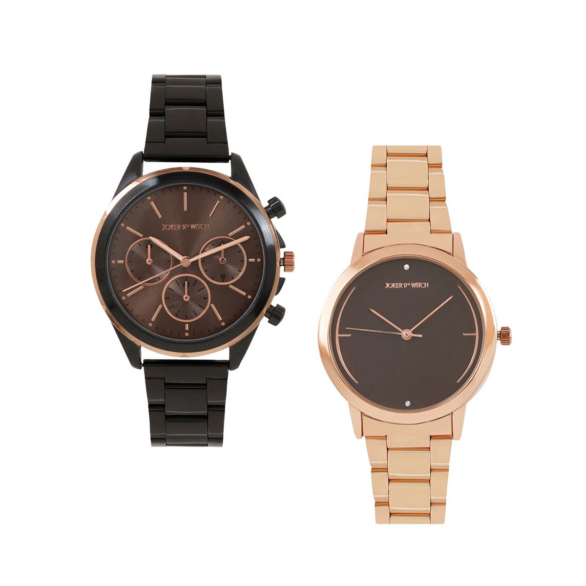 Buy Joker & Witch Natasha & Elon Couple Watches Online