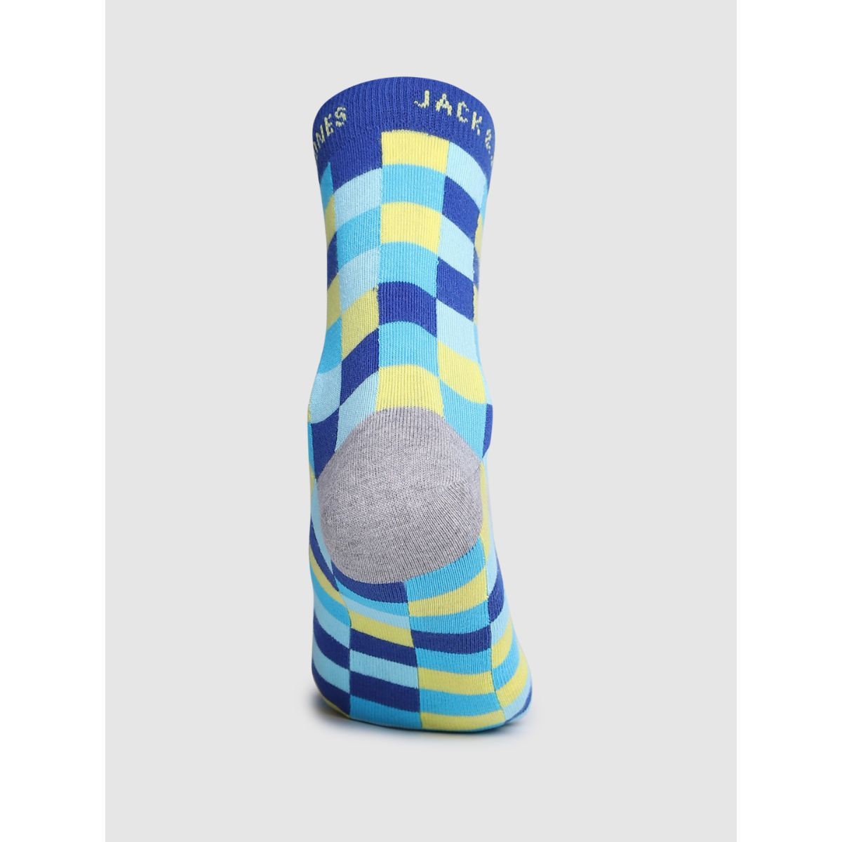 Jack & Jones Men Checks Blue Socks: Buy Jack & Jones Men Checks Blue ...