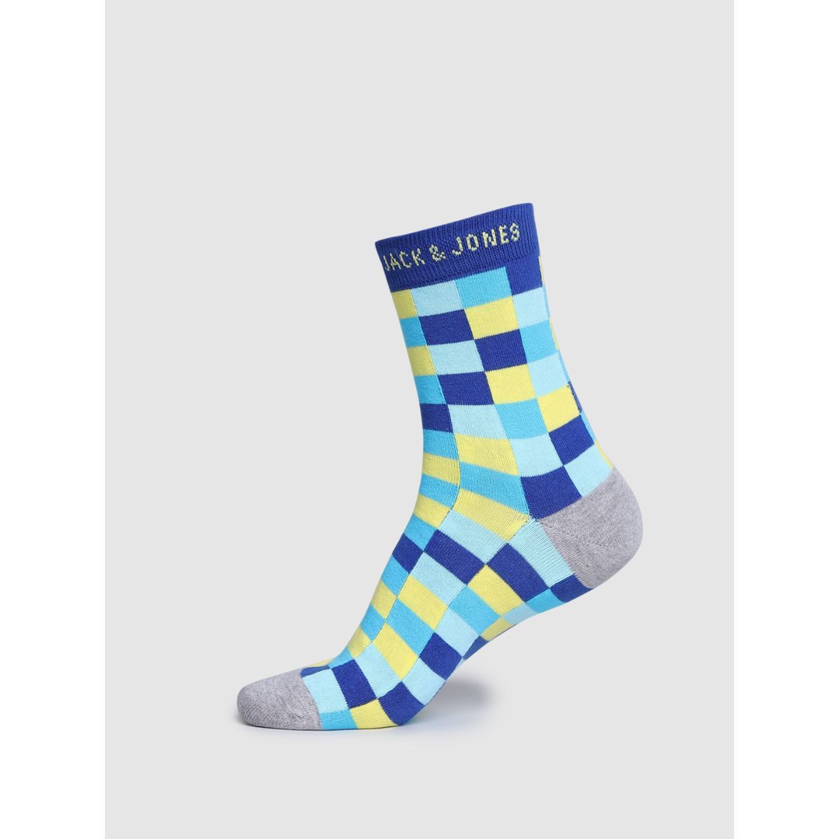 Jack & Jones Men Checks Blue Socks: Buy Jack & Jones Men Checks Blue ...
