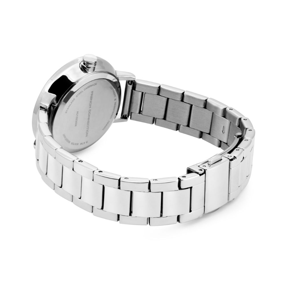 Buy French Connection Women Silver Analogue Watch - FC1323SM Online
