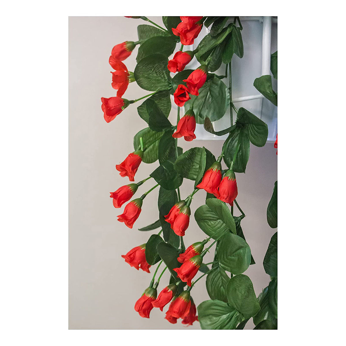Buy PolliNation Rose Bud Artificial Creeper - Red Online
