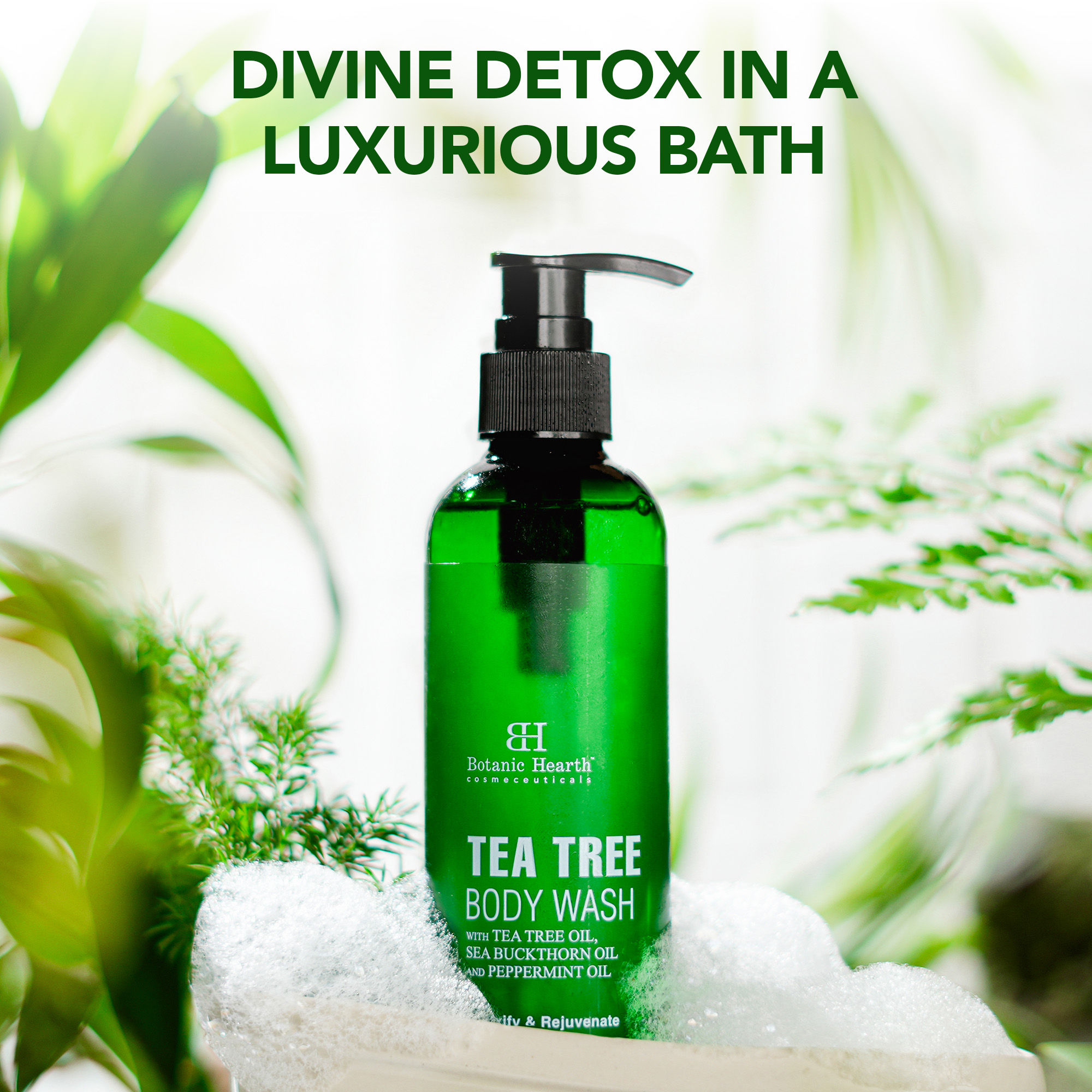 Buy Botanic Hearth Tea Tree Body Wash Online
