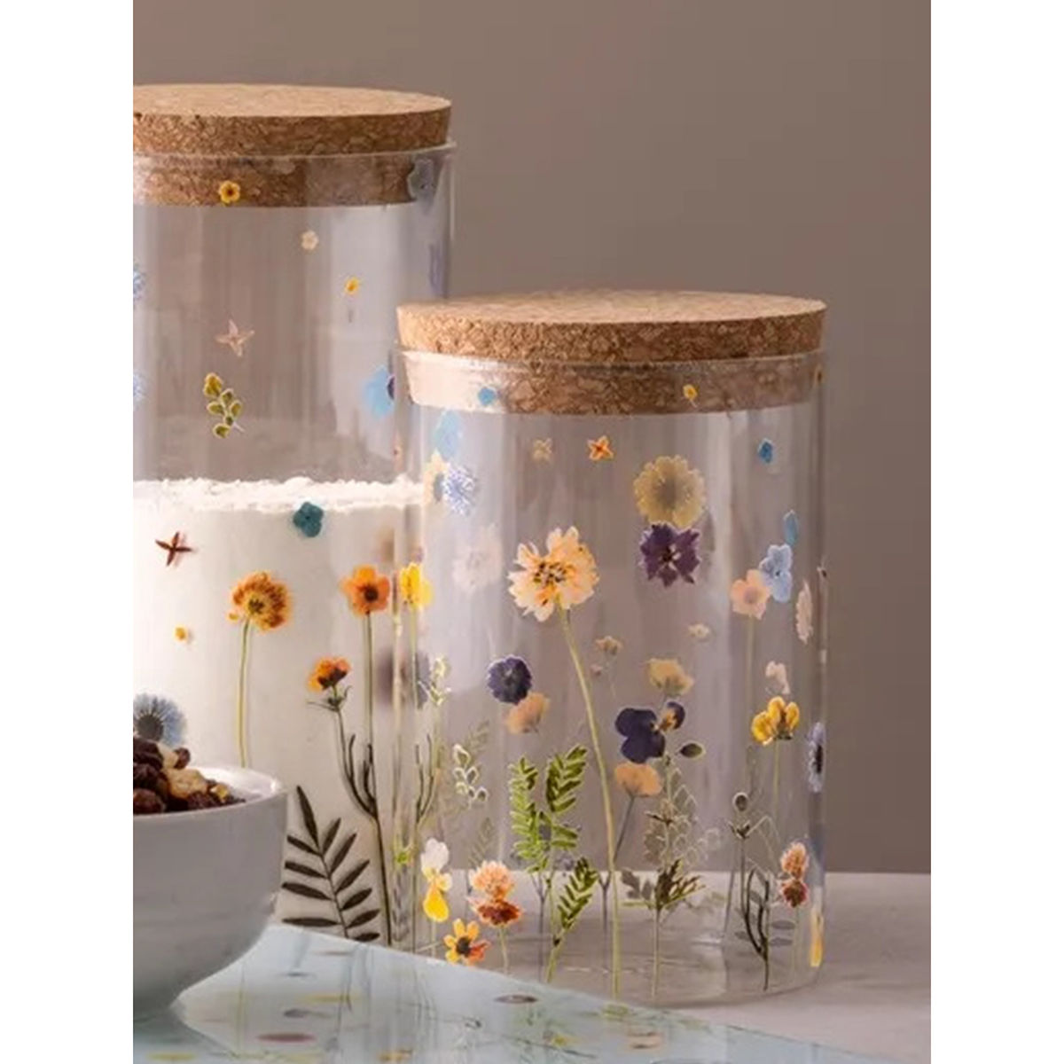 Typhoon Botanics Medium Glass Storage Container, 900ml: Buy Typhoon ...