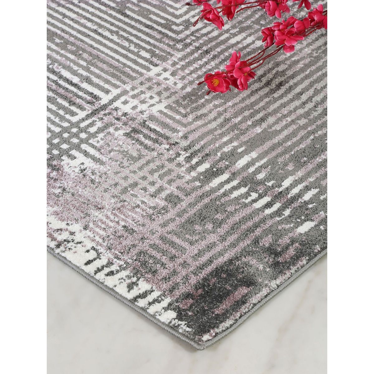 Buy Ddecor Live Beautiful Multicolor Striped Large Rug - Mirage-24-Nq2 ...