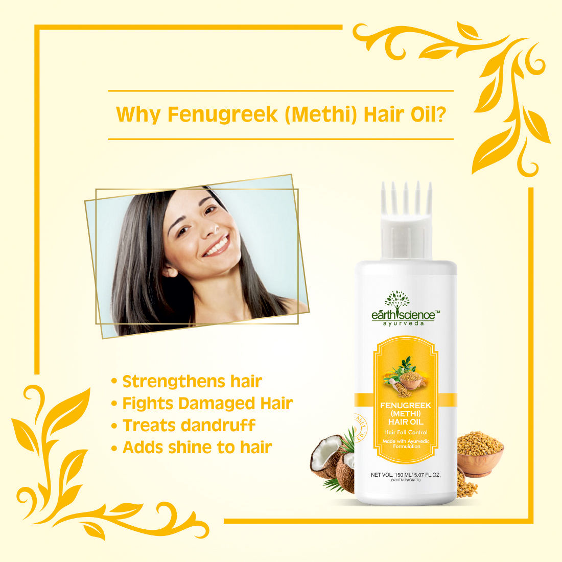 Fenugreek hair oil store