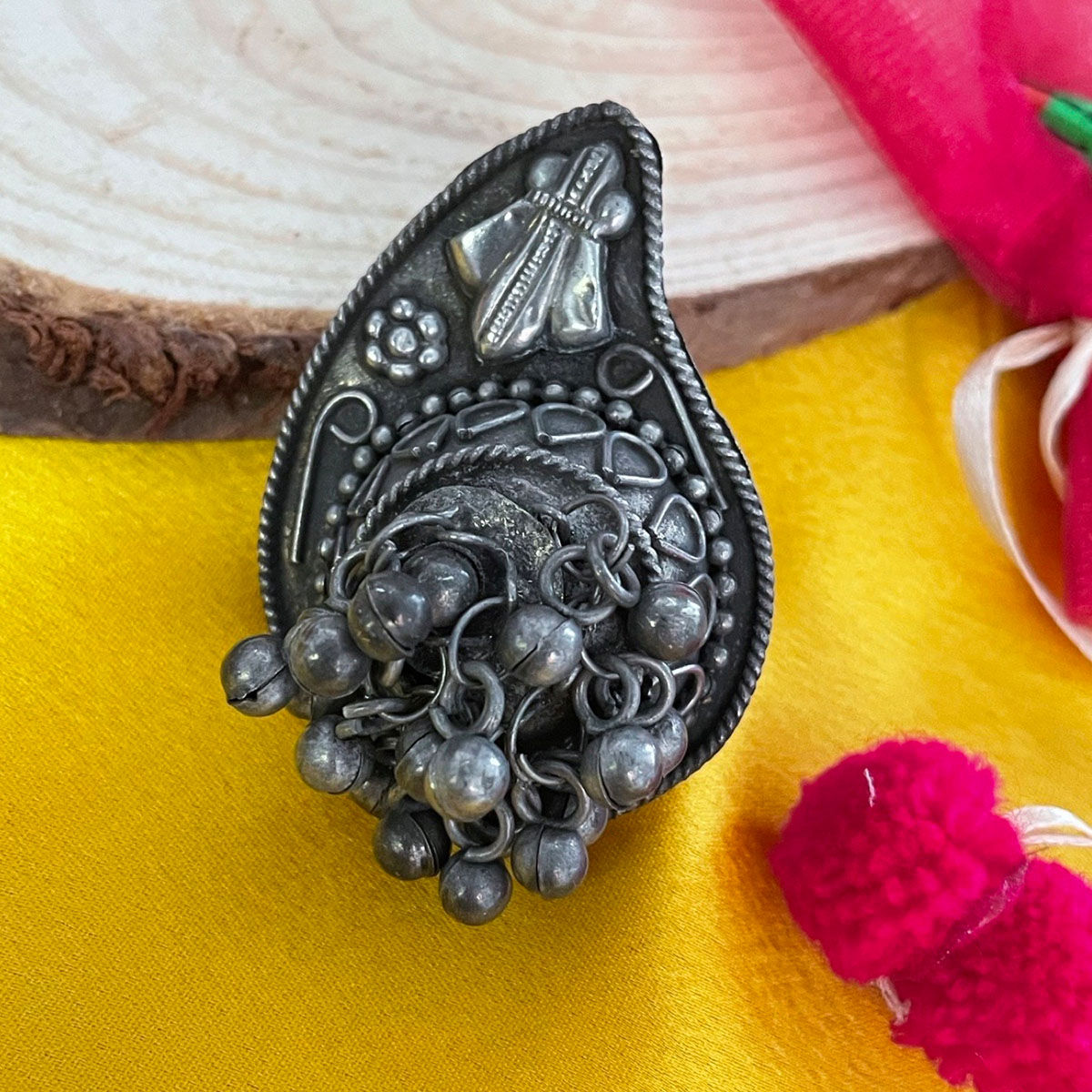 Digital Dress Room Ring Floral Paisley Design & Ghungroo: Buy Digital ...