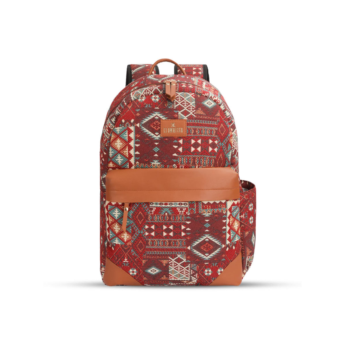 Buy The Clownfish Multicolor Printed Backpack Online