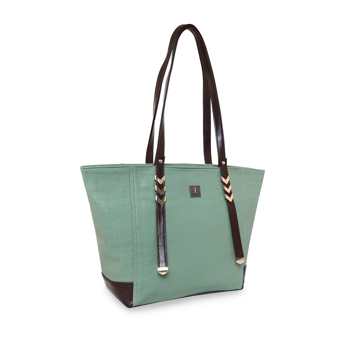 Buy ESBEDA Olive Green Color Ava Office Handbag For Women Online