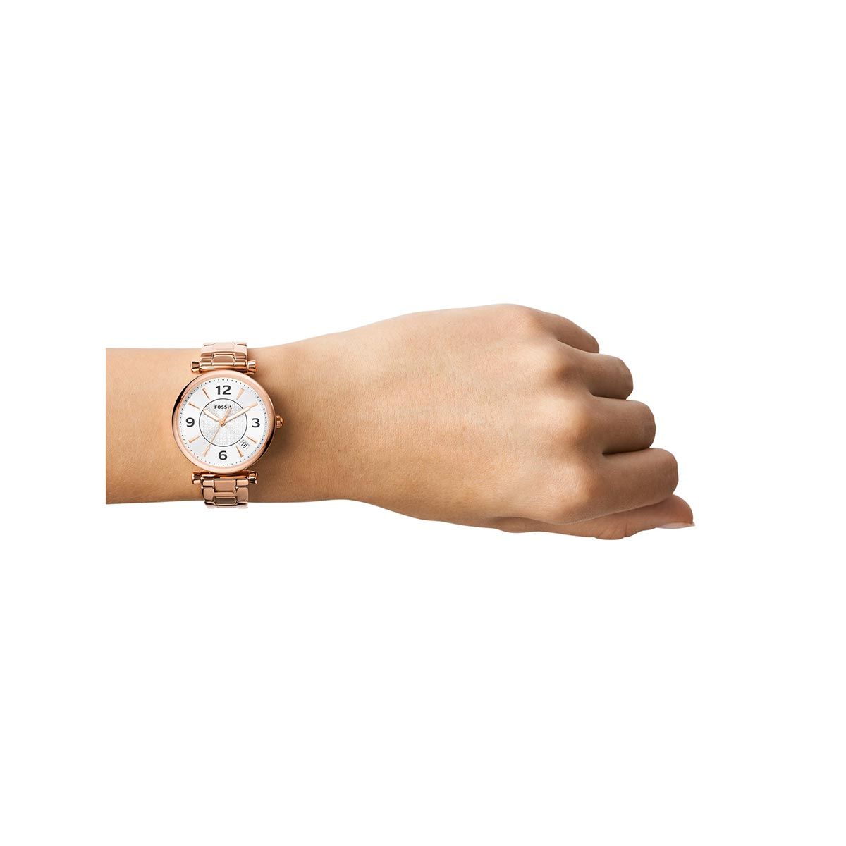 Buy Fossil Carlie Rose Gold Watch Es5158 Online